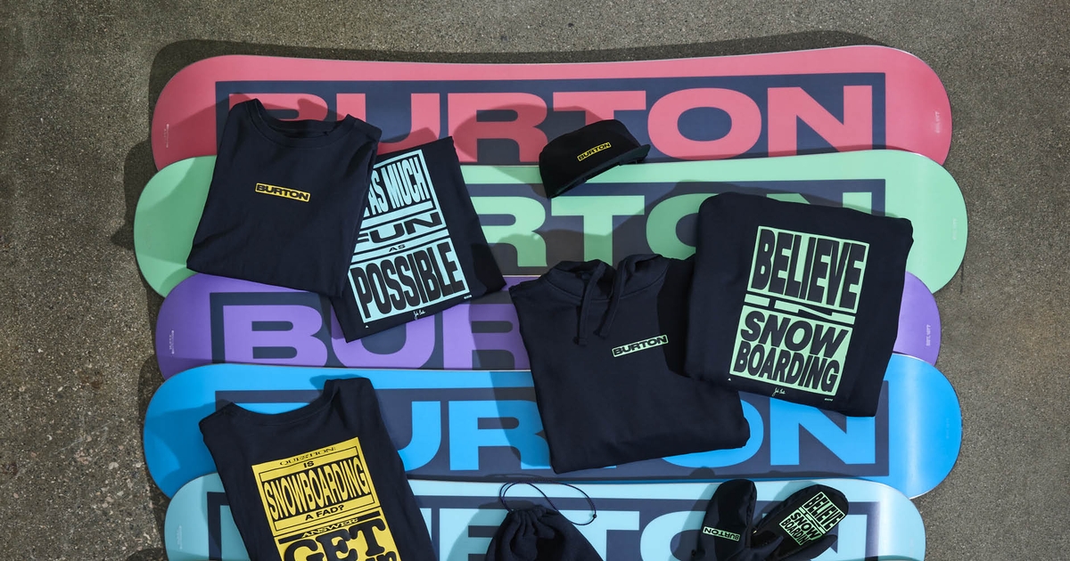 Burton Riders Debut Snowboard Collection