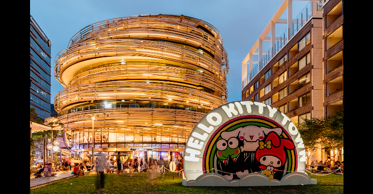 Haven Transforms Sydney’s Darling Square into Hello Kitty Town ...