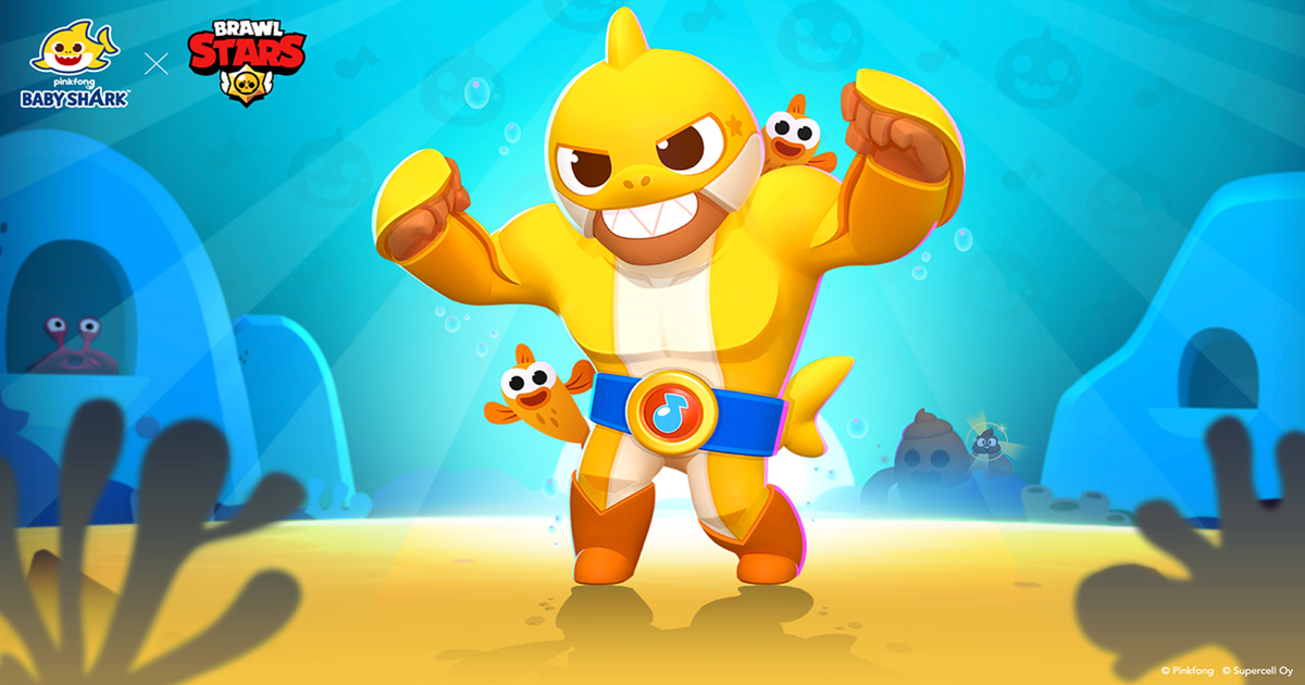 Baby Shark Teams Up with Supercell’s ‘Brawl Stars’