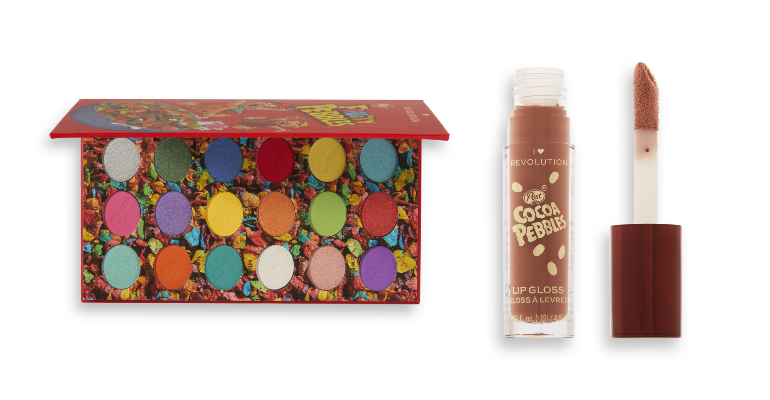 Revolution Beauty Snacks on Pebbles Cereal Collab | License Global