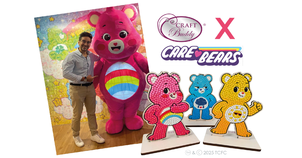 Craft Buddy Announces Care Bears Licensing Deal