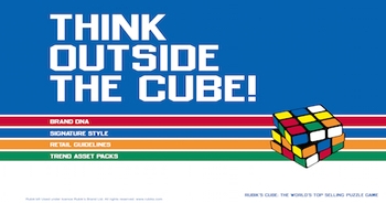 Rubik's Cube Creates Style Guide | License Global