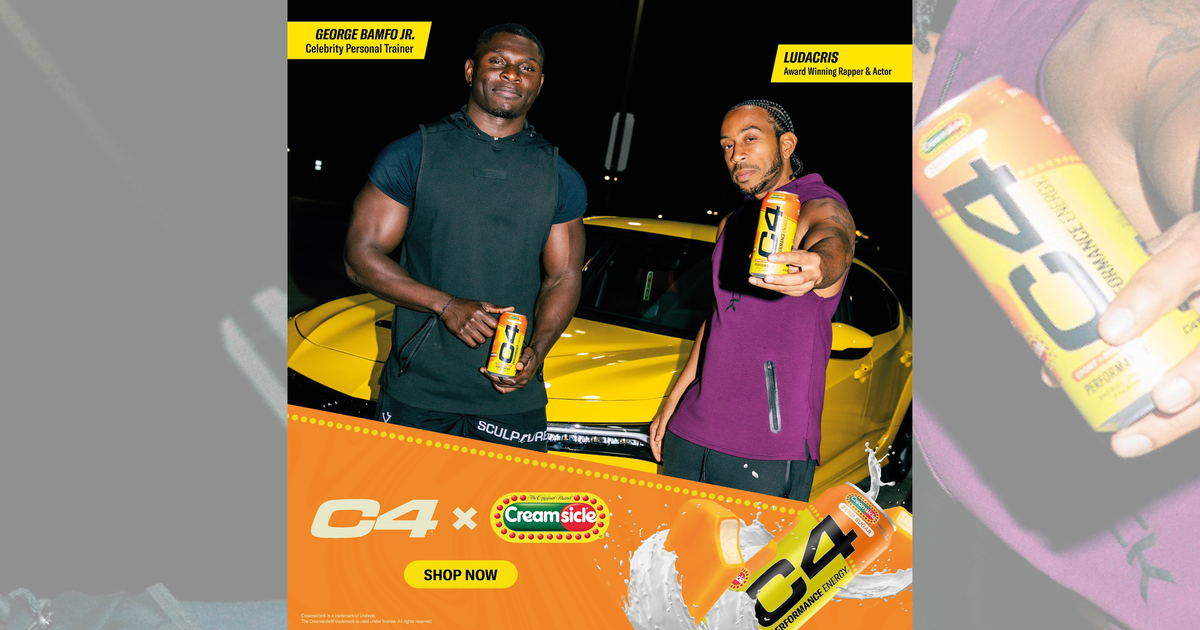 C4 Energy Launches Creamsicle Collab
