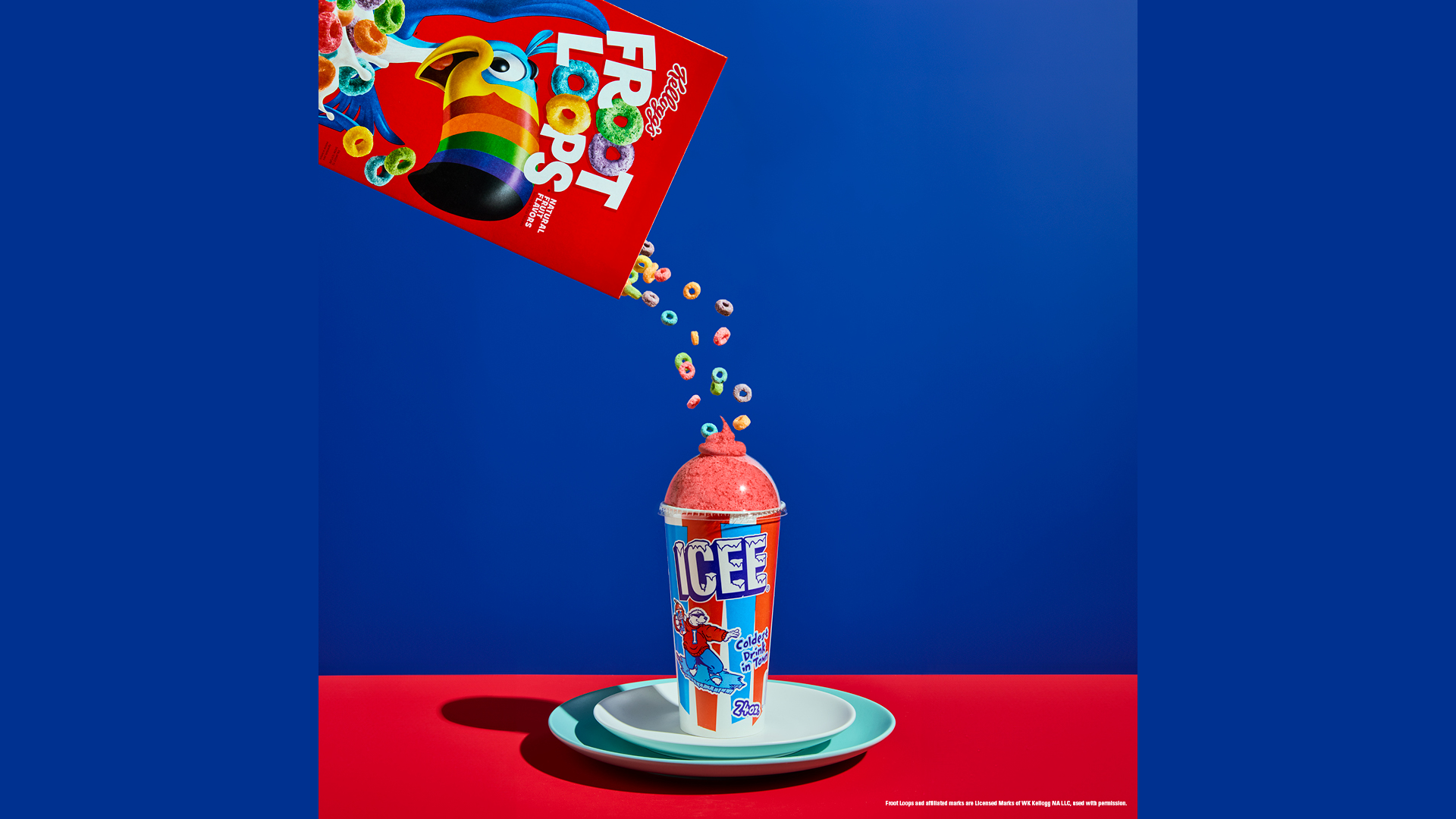 The ICEE Company Intros New Froot Loops Flavor WK Kellogg Collab