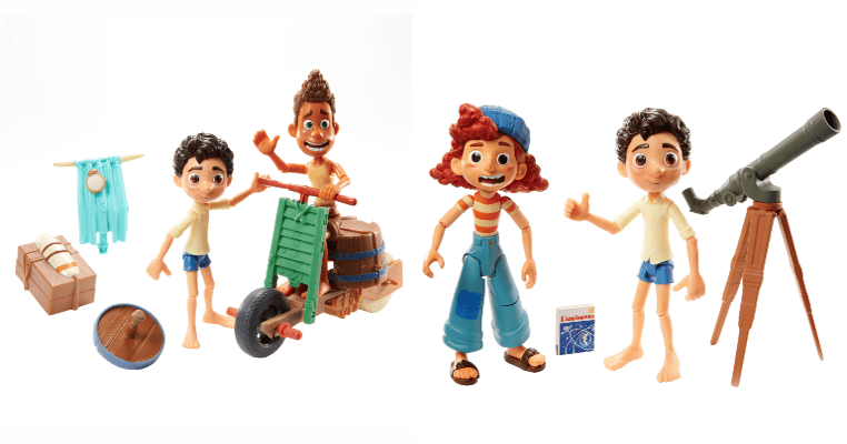 Mattel Reveals First Look of ‘Luca’ Action Figures
