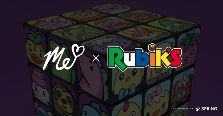 Rubik’s Cube, Spring Team for Moriah Elizabeth Launch | License Global