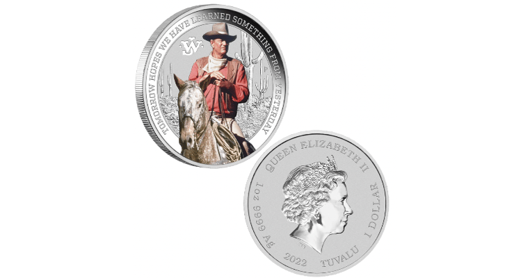 The Perth Mint Reveals John Wayne Coin | License Global