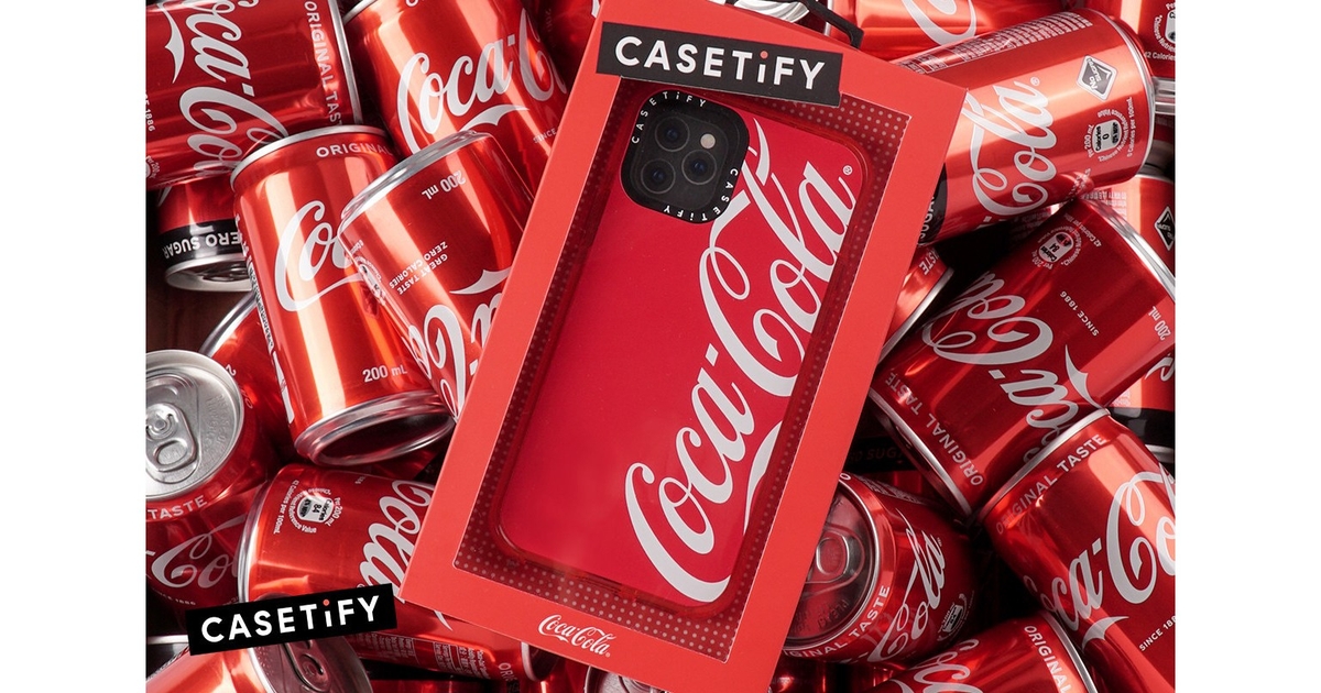 Casetify Drinks-Up Coca-Cola Collab | License Global