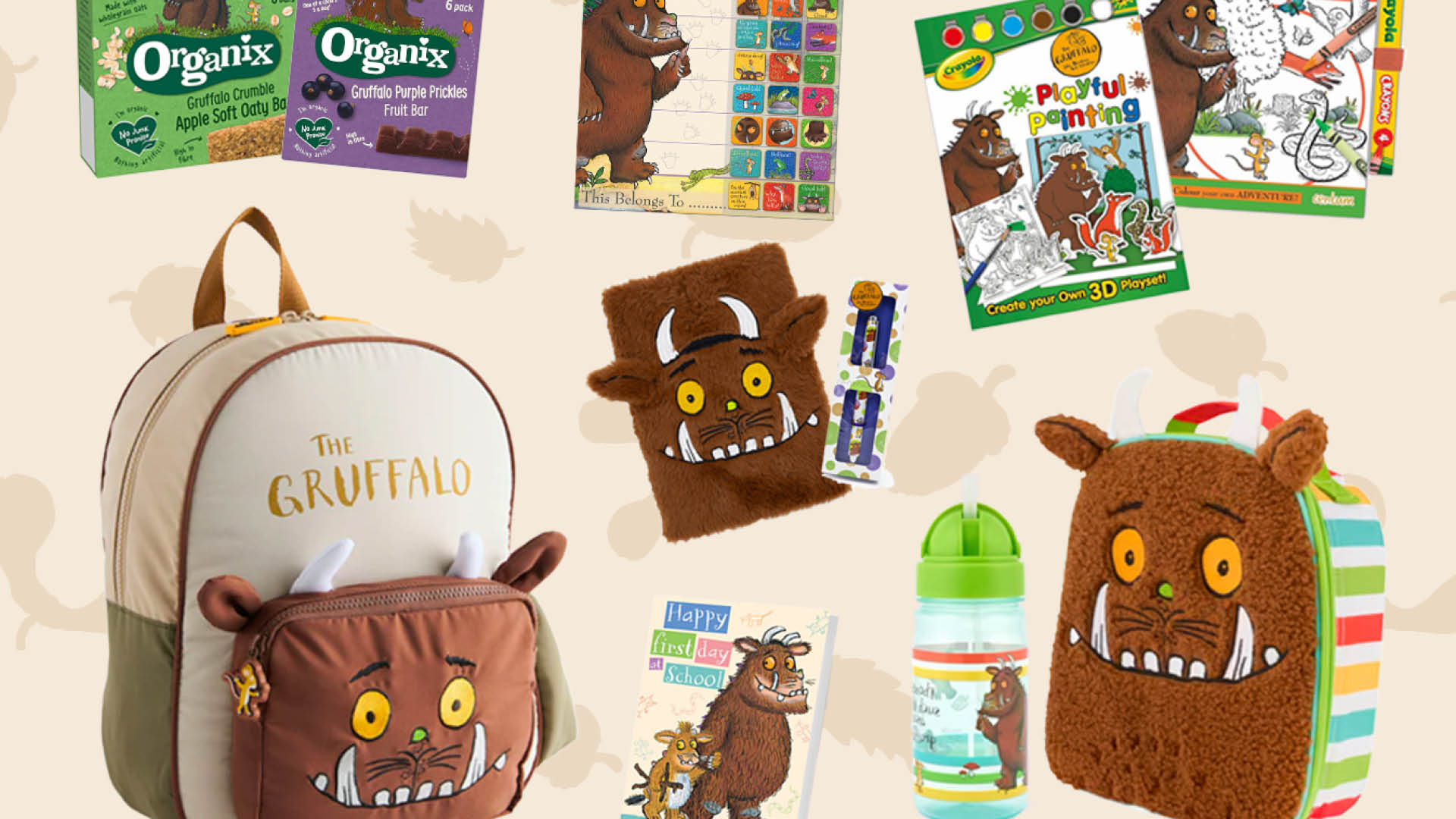 Magic Light Reveals ‘The Gruffalo’ Back-to-School Range