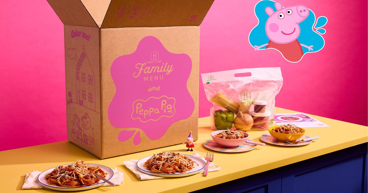 Home Chef Partners with 'Peppa Pig' for Family Meal Collaboration