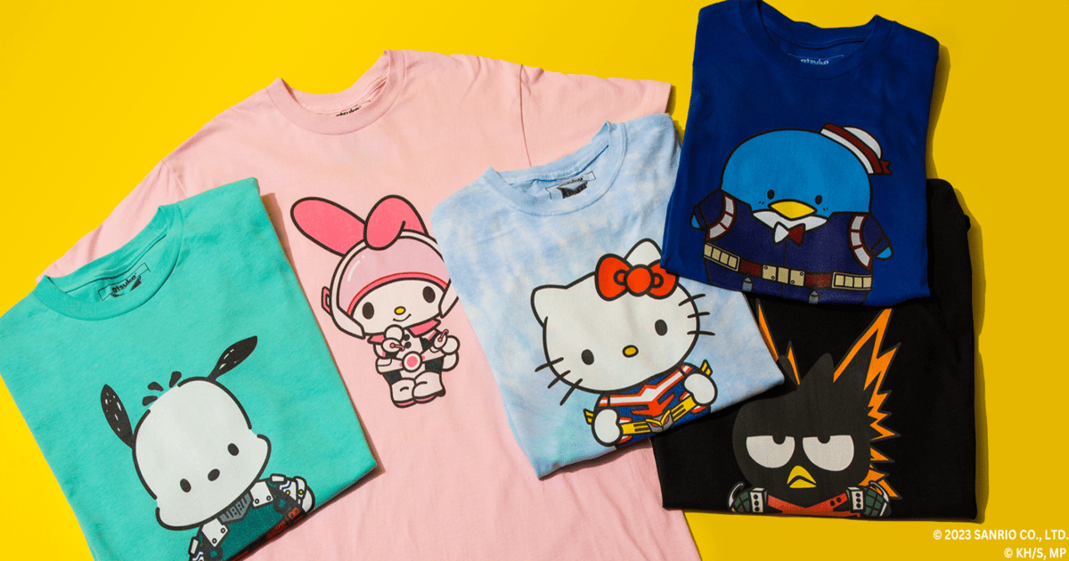 Bioworld’s Atsuko Drops 'My Hero Academia' x Hello Kitty Merch ...