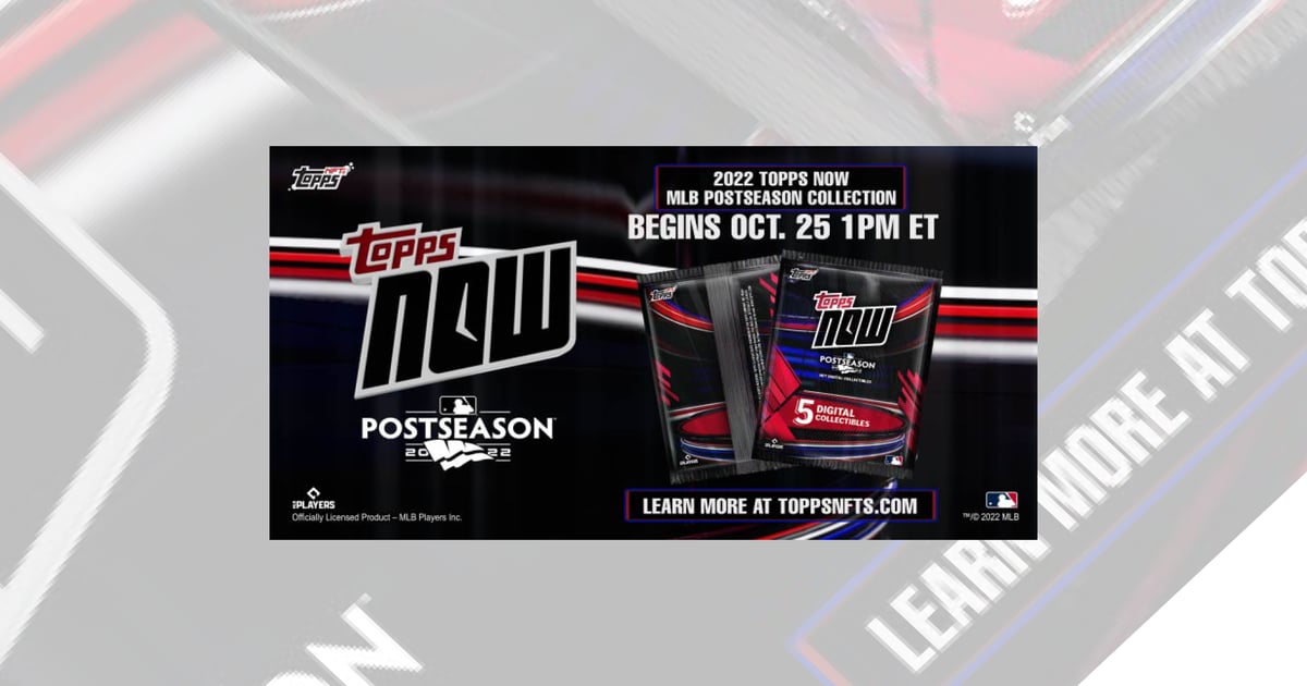Topps Announces 2022 MLB Postseason NFT Collection | License Global