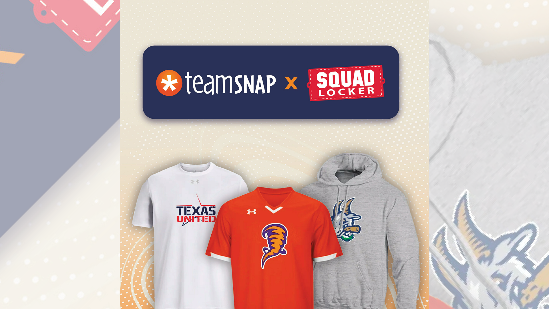 TeamSnap Partners with SquadLocker on Custom Apparel