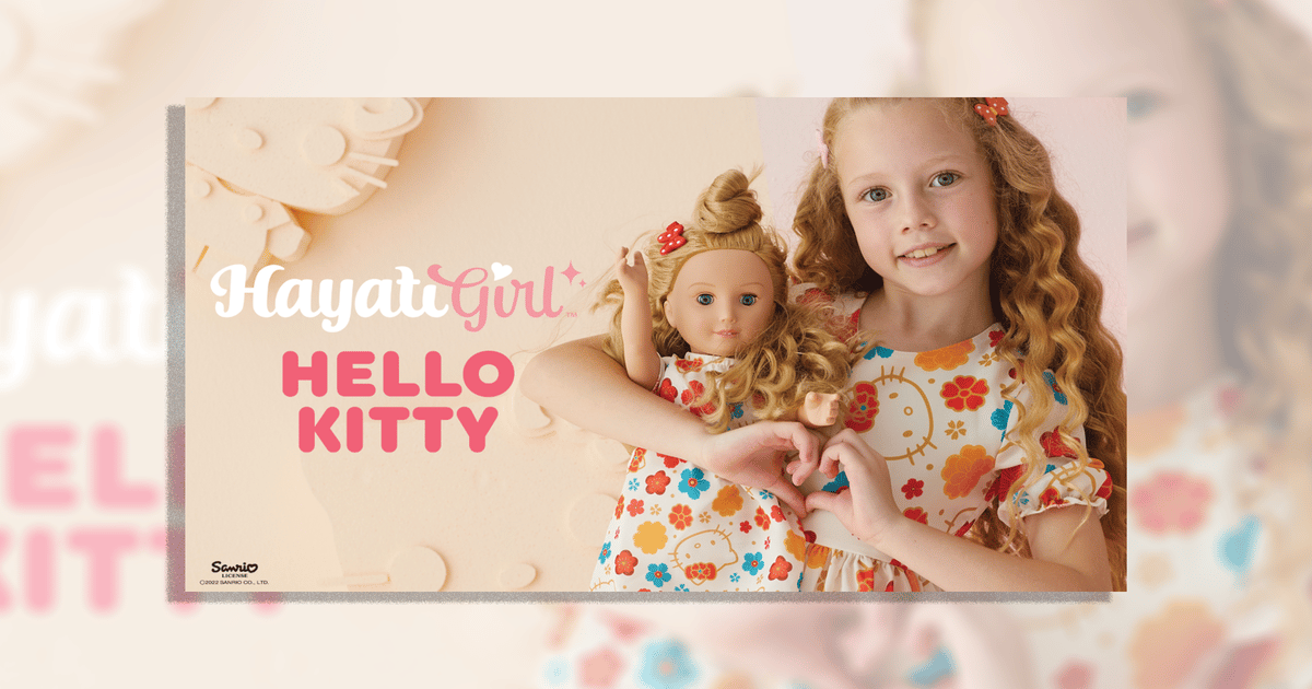 Hayati Girl Dolls to Have a Brand-New Look with Hello Kitty Partnership ...