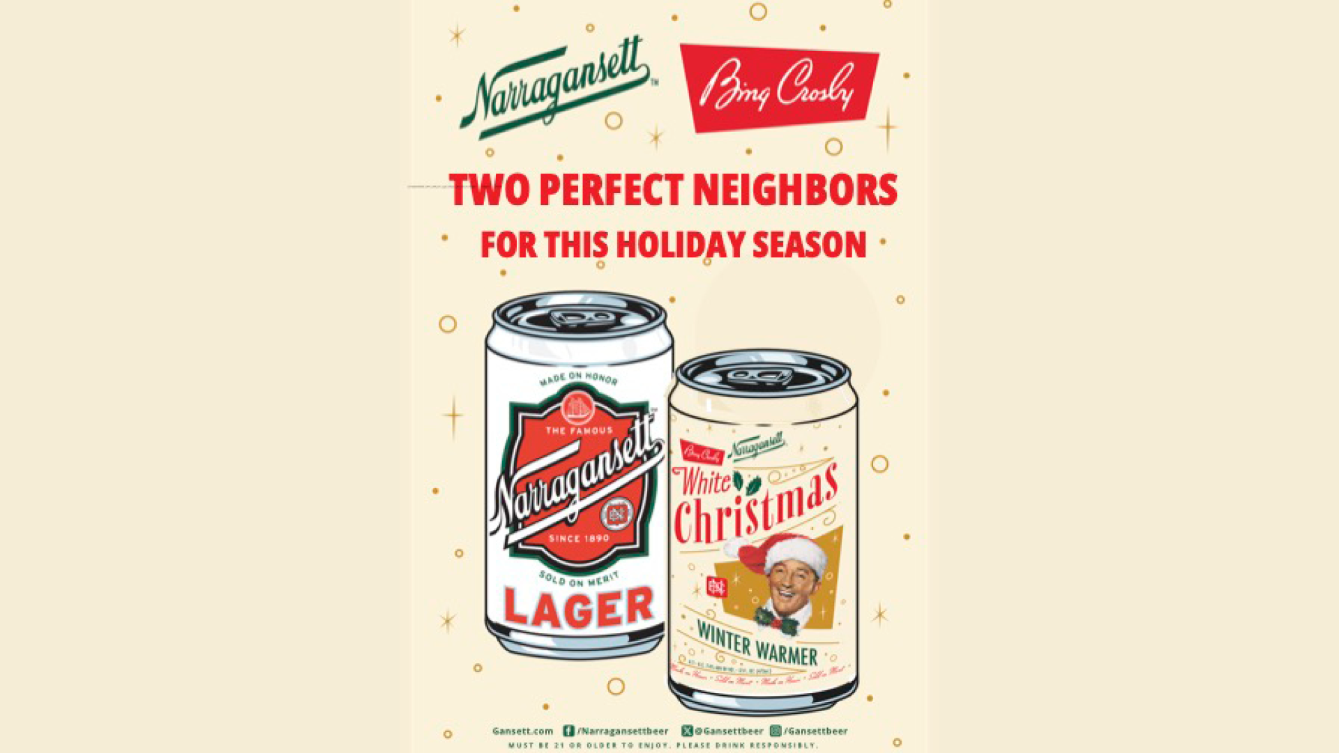 Narragansett Beer Re-Releases ‘White Christmas’ Edition