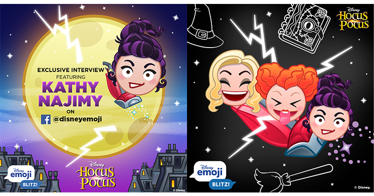 “Hocus Pocus” Star Kathy Najimy Kicks off Disney Emoji Blitz’s Spooky ...
