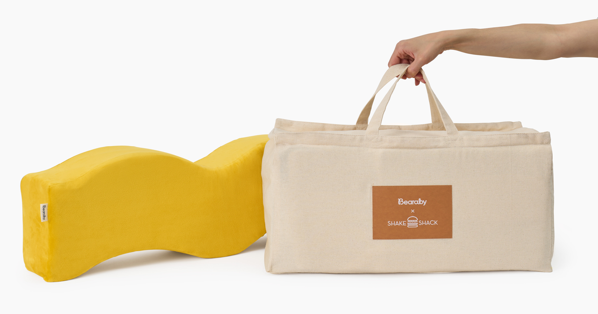 Bearaby Releases Shake Shack Crinkle Cut Body Pillow