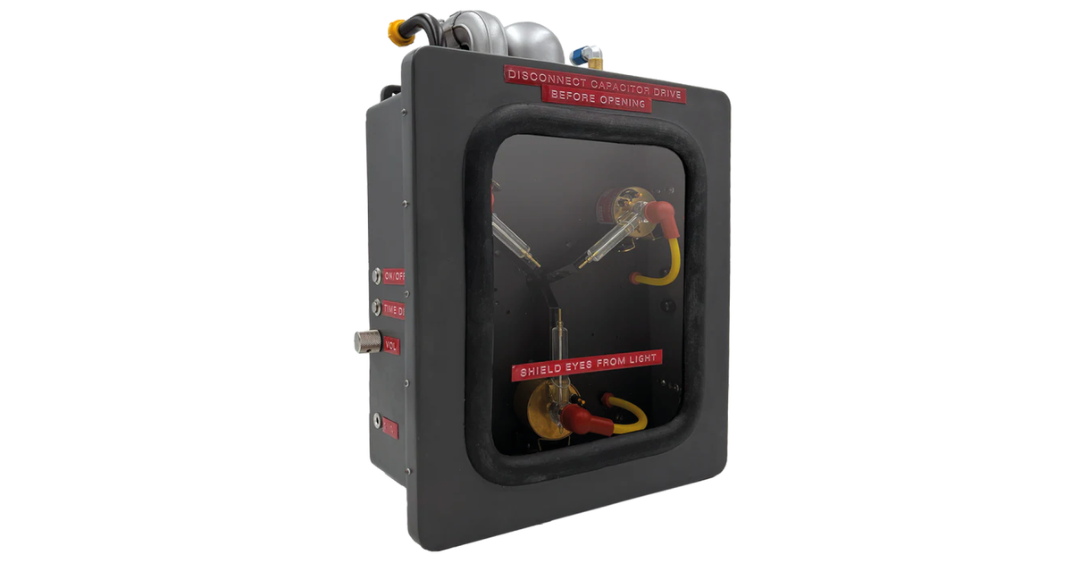 ‘Back To The Future’ Flux Capacitor Launched by Factory Entertainment ...