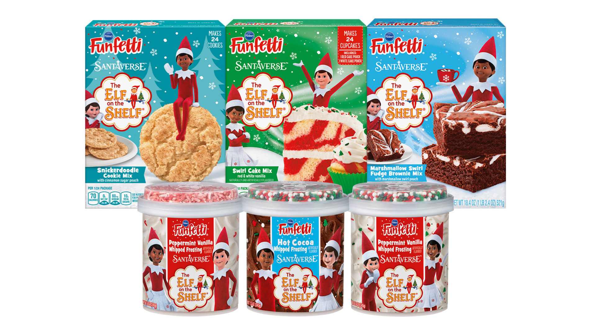 Pillsbury Funfetti Unveils New The Elf on the Shelf Products