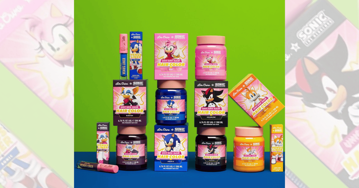 SEGA and LimeCrime Launch ‘Sonic the Hedgehog’ Hair and Makeup ...