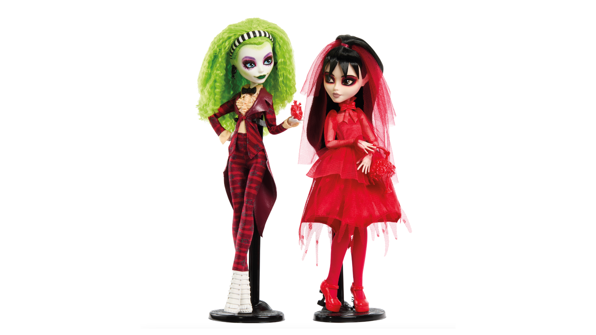 Monster High Creates ‘Beetlejuice Beetlejuice’ Wedding Dolls