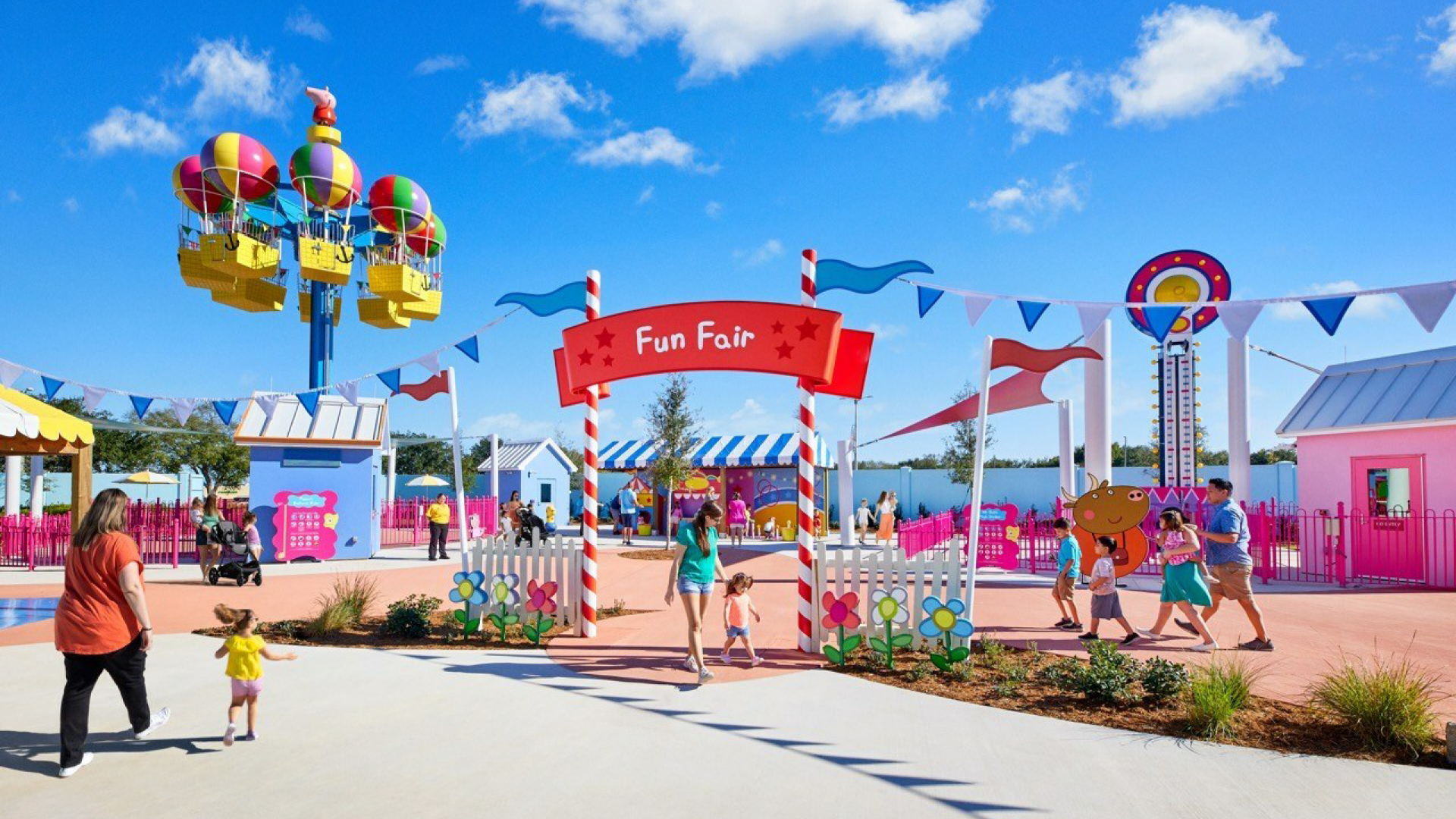 Merlin Entertainments, Hasbro Reveal Peppa Pig Attractions