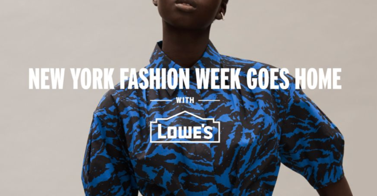 Lowe’s Takes Fashion Week with Designer Collab | License Global