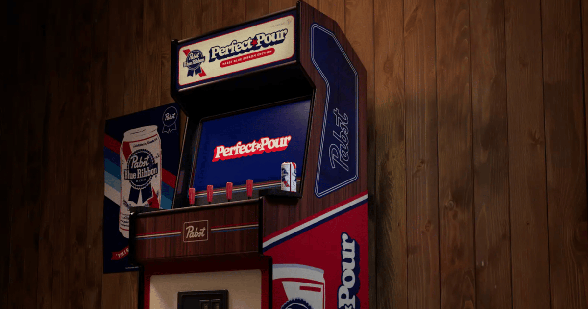 Pabst Blue Ribbon’s ‘Perfect Pour’ Arcade Game Unveiled