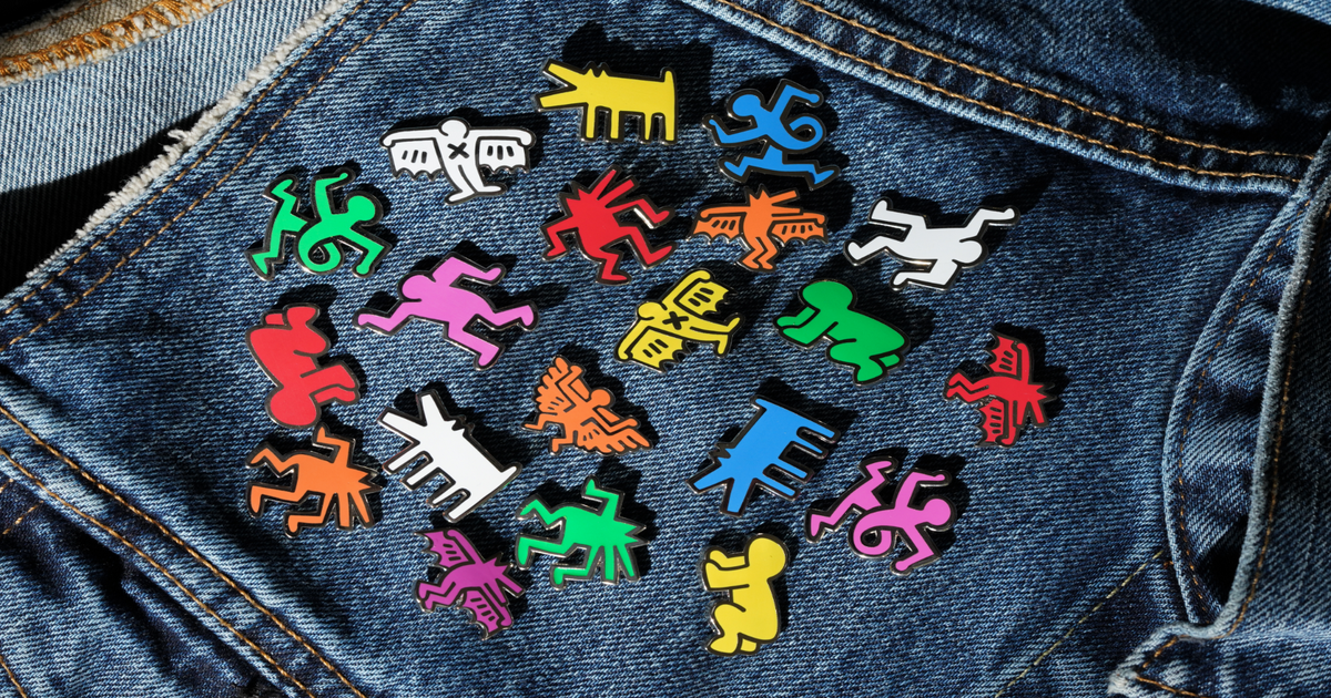 Pintrill Picks Keith Haring for Pin Collection | License Global