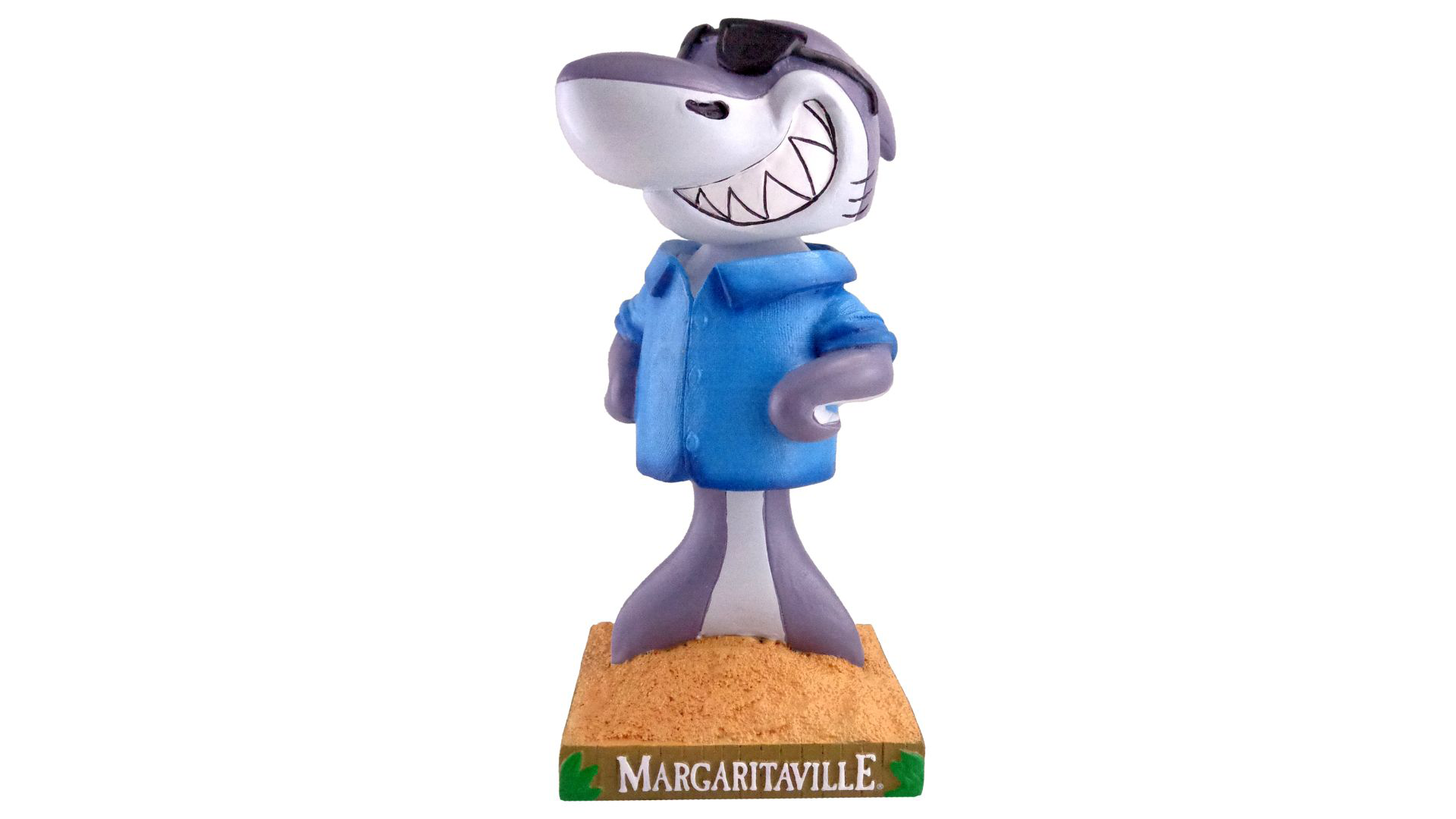 Margaritaville Shark, Lizard Bobbleheads unveiled in honor of Jimmy Buffett