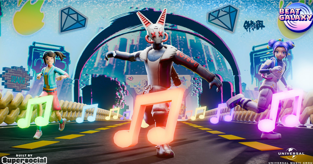 Universal Music Group, Supersocial Launch Beat Galaxy on Roblox