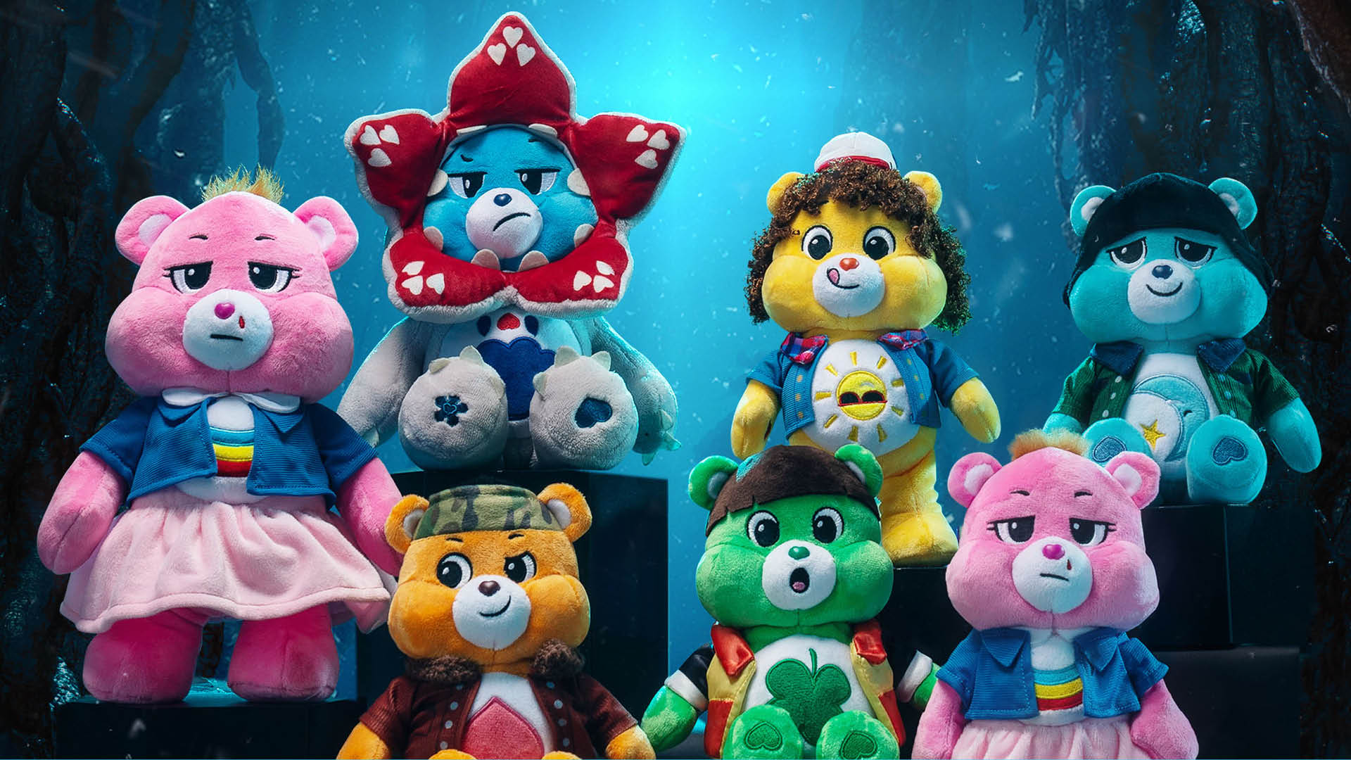 Care Bears Launches 'Stranger Things' Plush Collection at Walmart