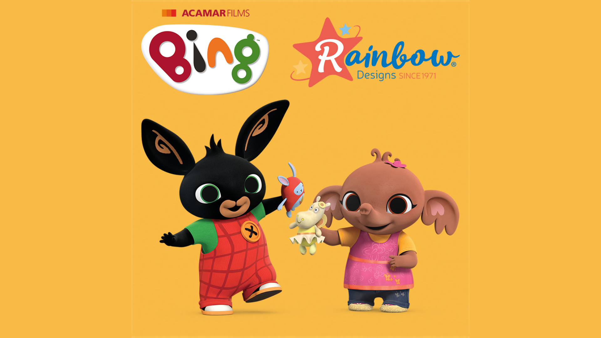 Acamar Films Names Rainbow Designs as Master Toy Partner for ‘Bing’