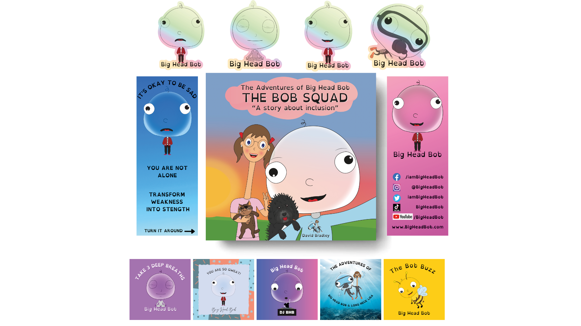 10 Minutes with… Big Head Bob on Highlighting Inclusivity