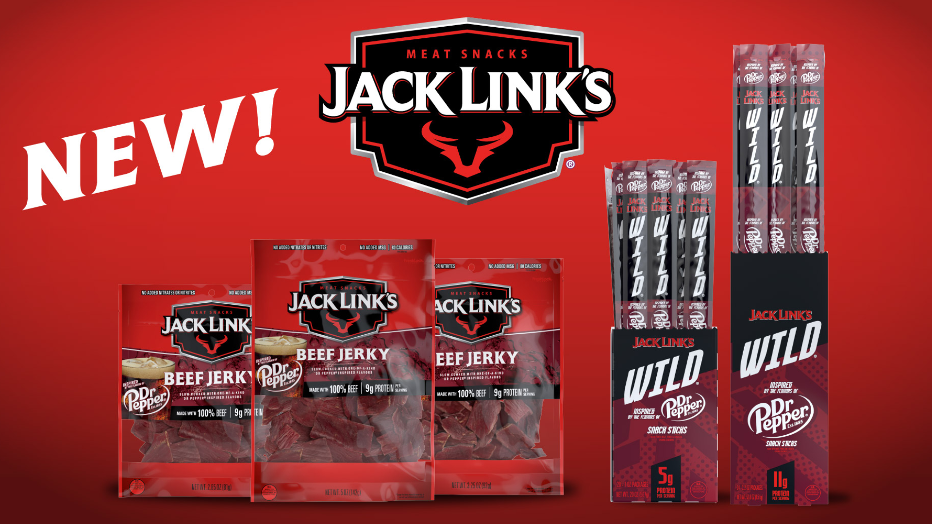 Jack Link’s Unveils Collaboration with Dr Pepper