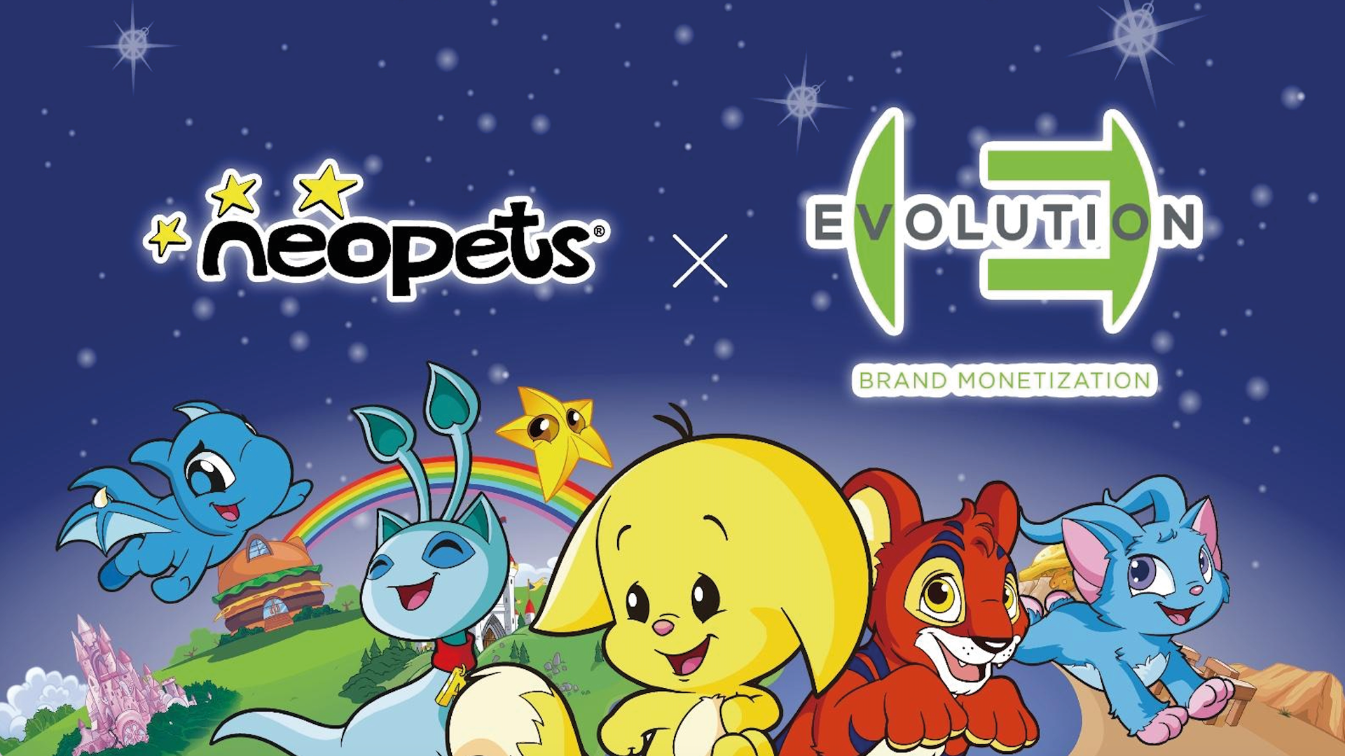 Neopets Announces Strategic Partnership with Evolution