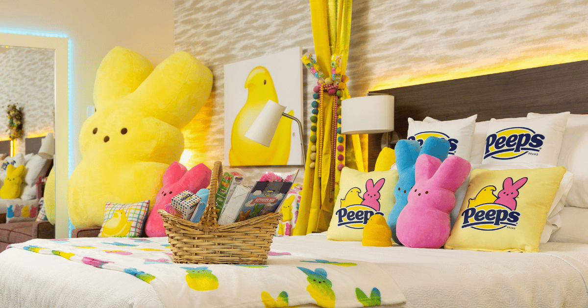 PEEPS Brand Invites Fans to Stay in the ‘PEEPS Sweet Suite’