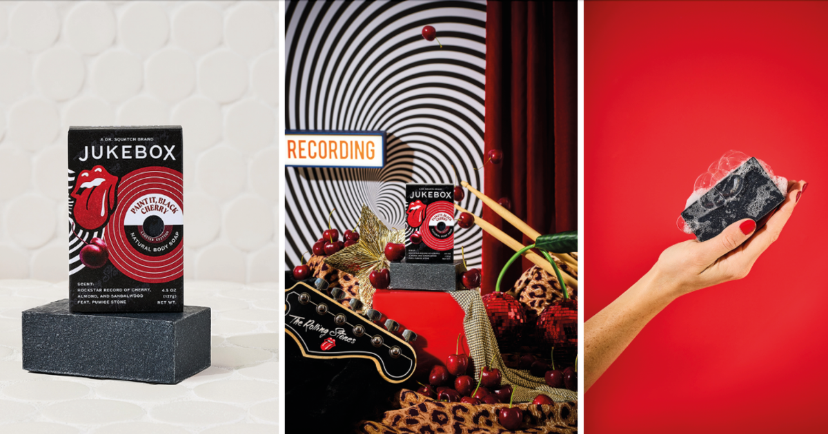 Jukebox and The Rolling Stones Launch Soap