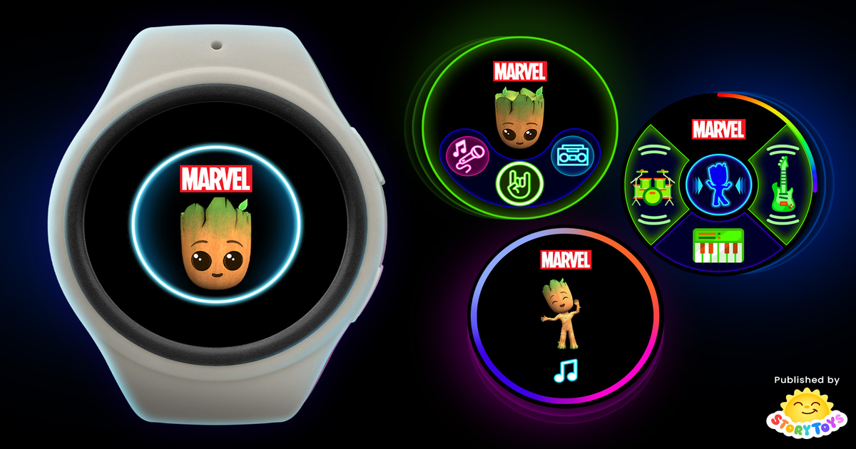 StoryToys, Marvel HQ Launch Kids Smartwatch App and Faces