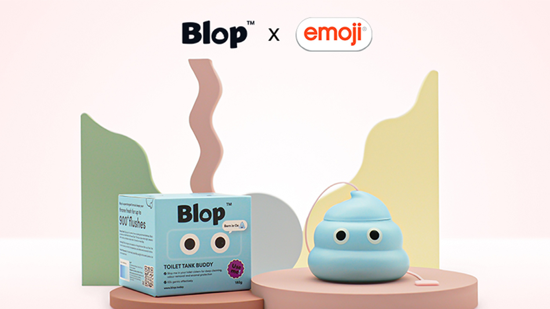 Blop, emoji Collab Brings Freshness and Fun to Bathrooms