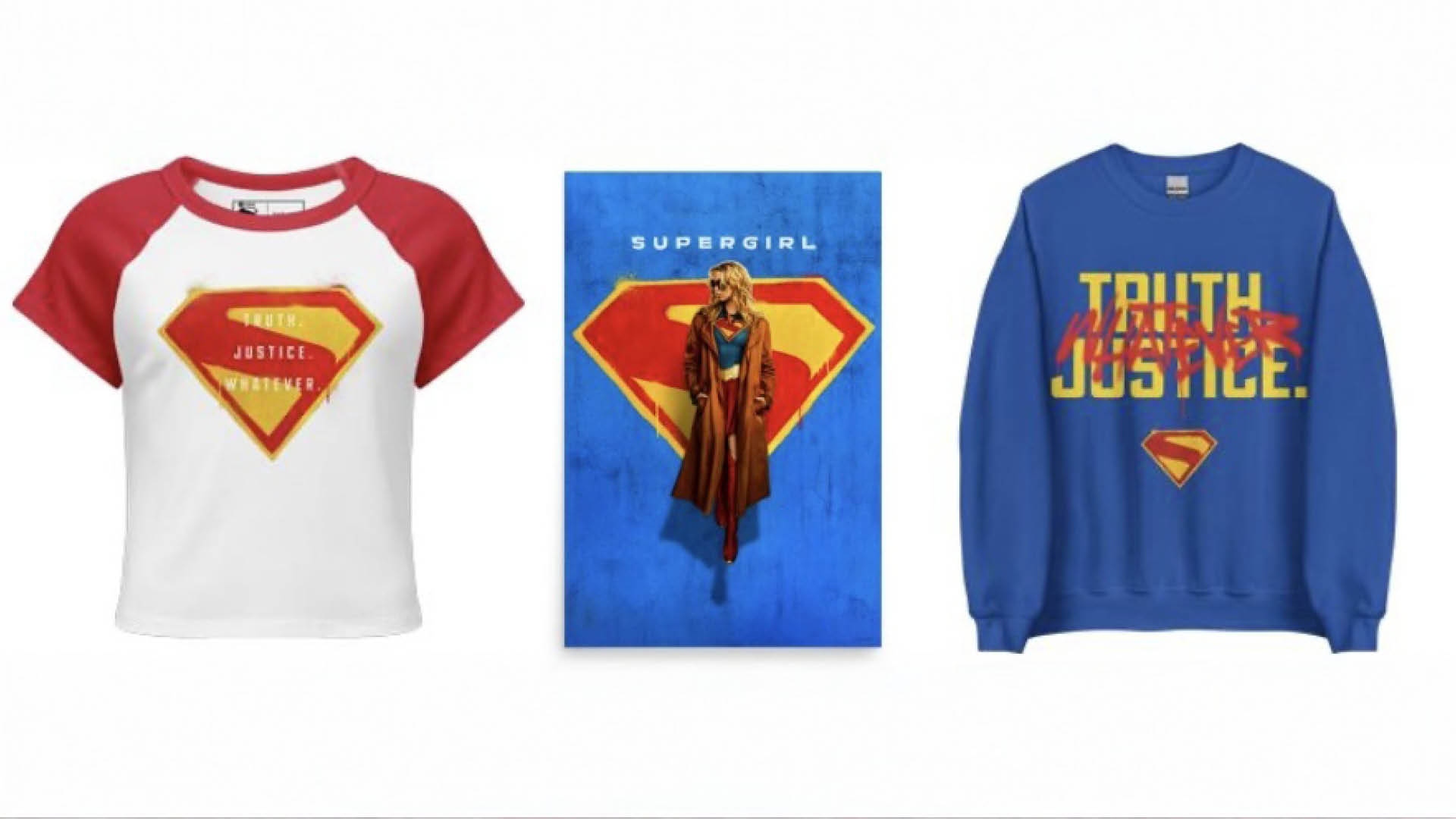 DC Shop Unveils Exclusive 'Supergirl' Apparel