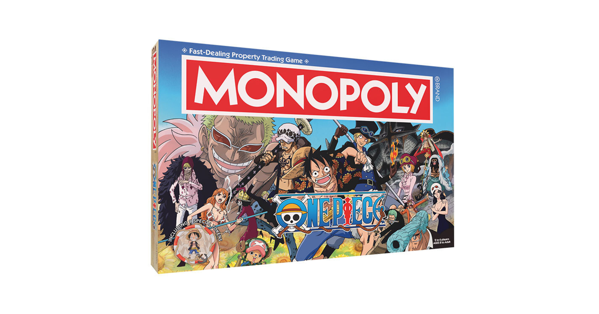 The Op Games Launches Monopoly: ‘One Piece’ Edition