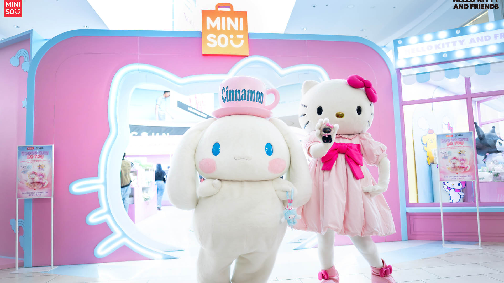 MINISO Launches 'Hello Kitty and Friends' Pop-up in North America