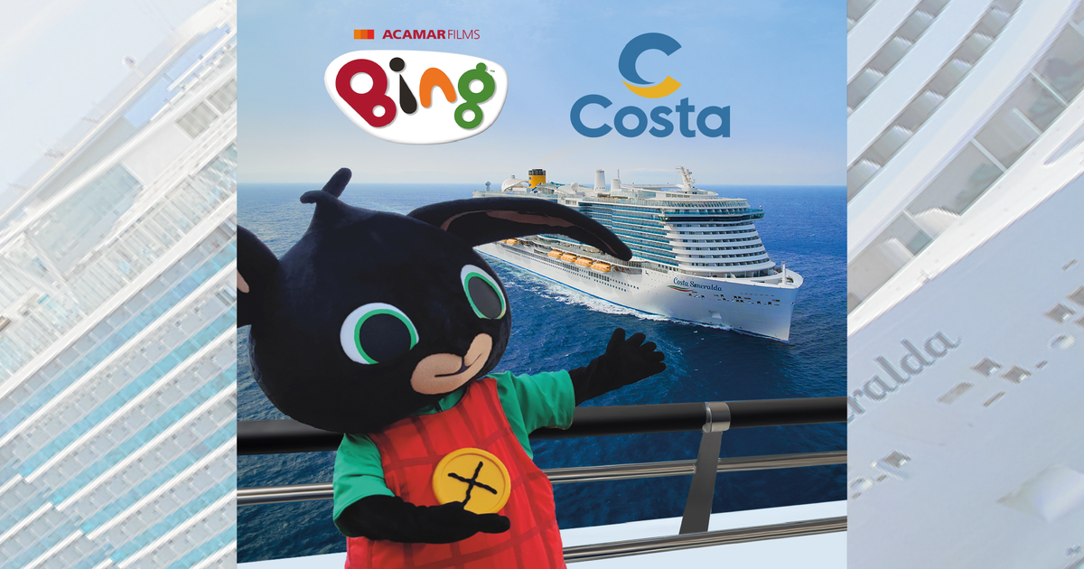 ‘Bing’ Takes to the Sea with Costa Cruises