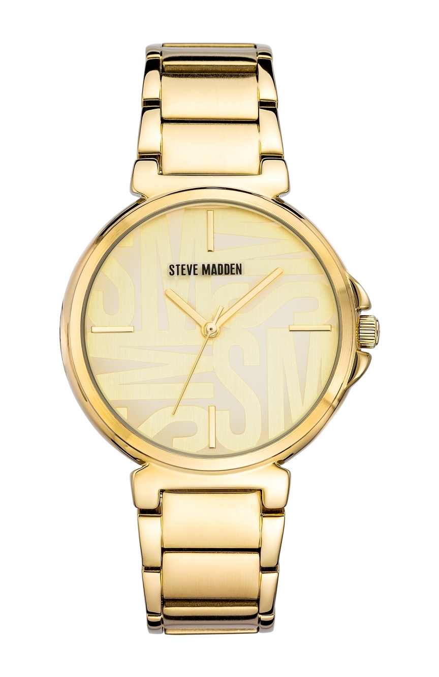Steve Madden Men Analog Brass Watch | RivoliShop.com