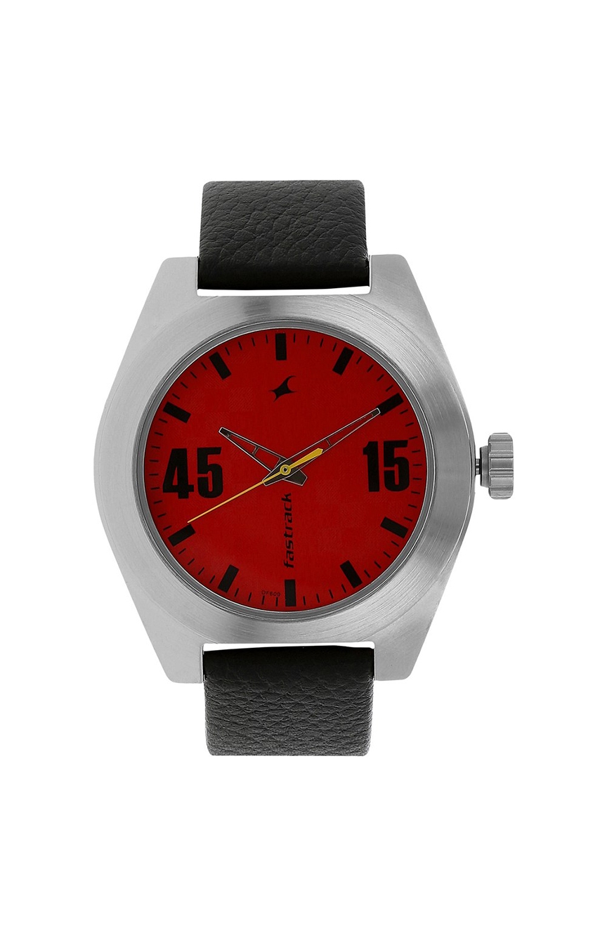 Fastrack Men's Quartz Leather | RivoliShop.com