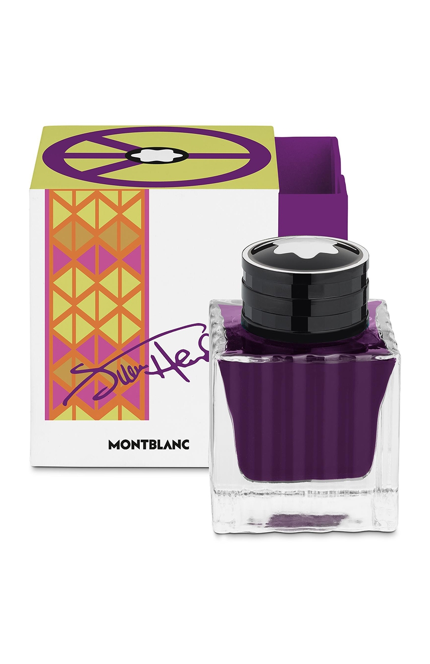 Montblanc Ink bottle 50 ml, purple, Great Characters Jimi Hendrix ...