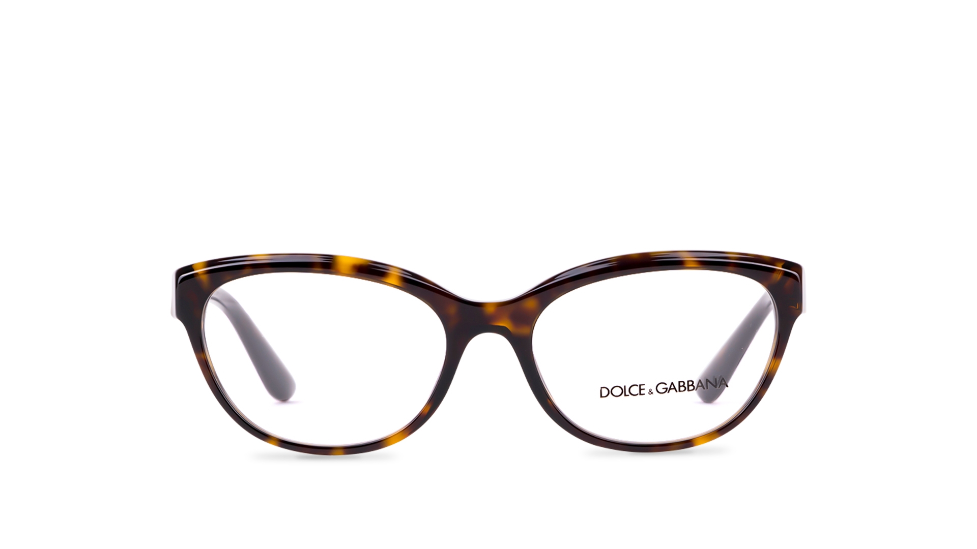 Dolce and Gabbana Women Cat Eye Havana Eyeglass | RivoliShop.com