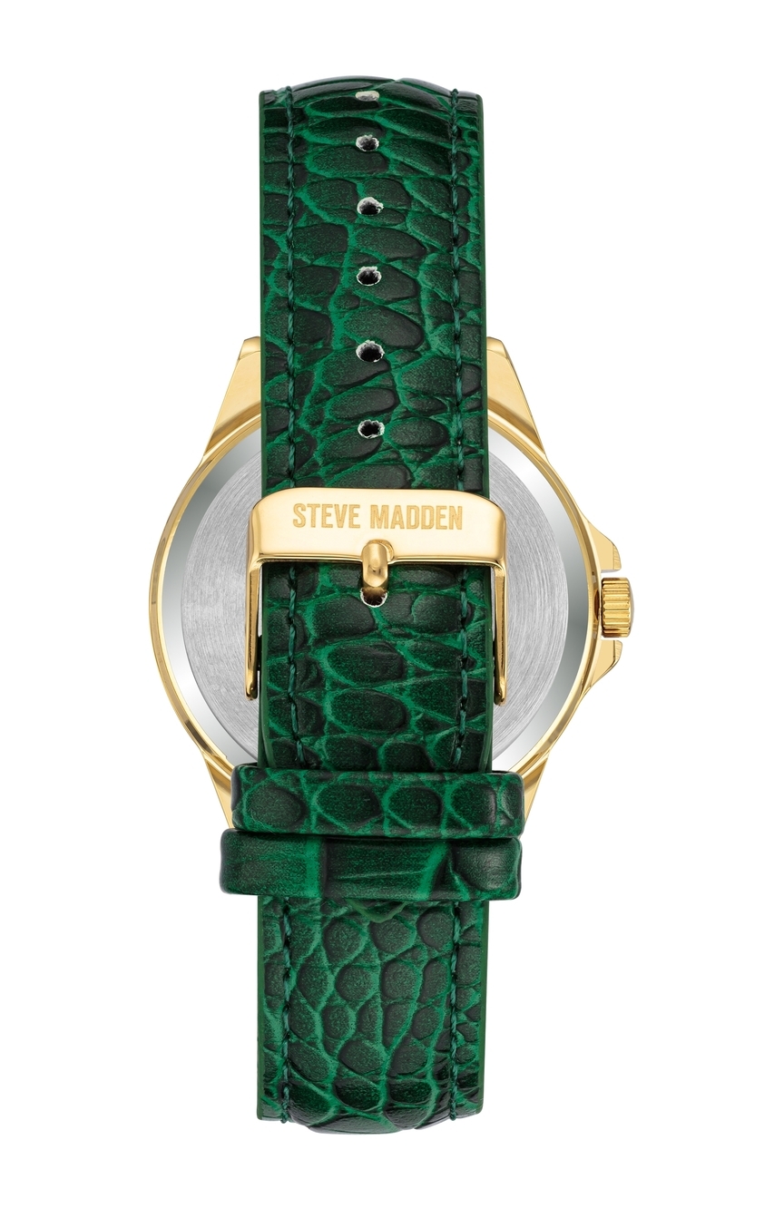 Steve Madden Men Analog Leather Watch | RivoliShop.com