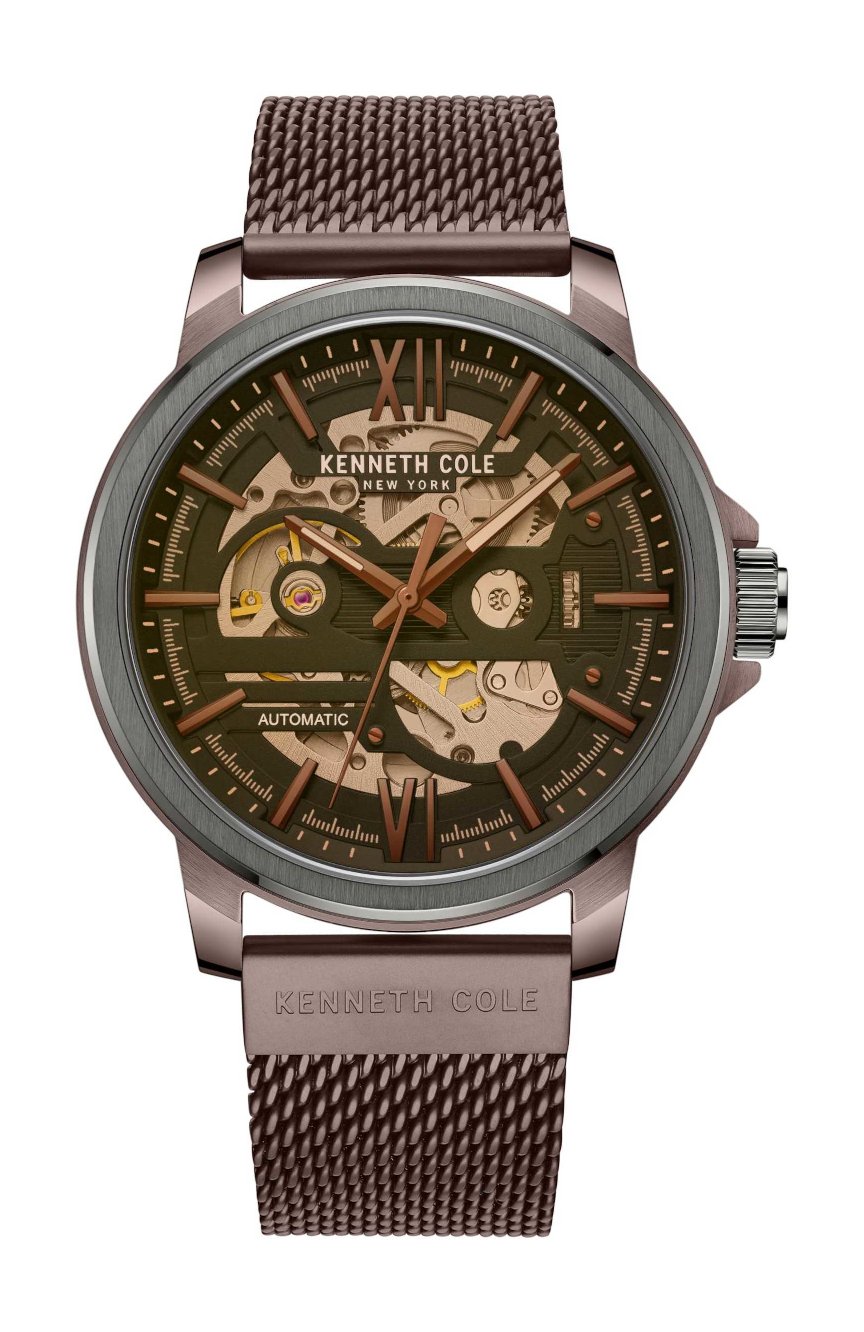 Kenneth Cole Kenneth Cole Mens Fashion Stainless Steel Automatic Watch ...